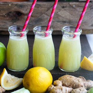 Keep Colds Away 4 Ingredient Ginger Shots Recipe | Just Easy Recipes