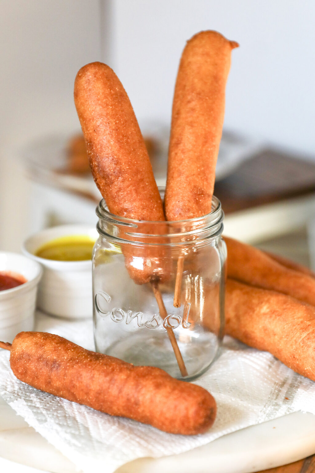 Easy Homemade Corn Dogs Recipe (step-by-step) - Just Easy Recipes