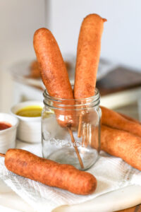 Easy Homemade Corn Dogs Recipe (step-by-step) - Just Easy Recipes