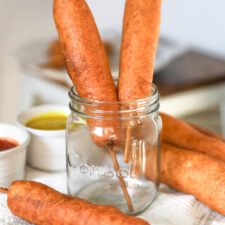 Easy Homemade Corn Dogs Recipe (step-by-step) - Just Easy Recipes