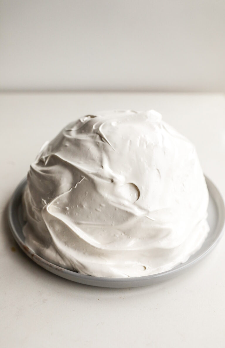 Easy Baked Alaska (Step-by-Step Recipe with Photos) - Just Easy Recipes