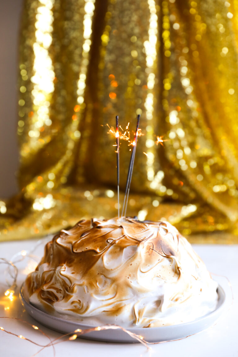 Easy Baked Alaska (Step-by-Step Recipe with Photos & Video) - Just Easy ...