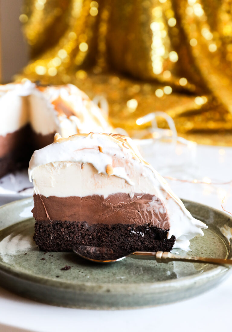 Easy Baked Alaska (Step-by-Step Recipe with Photos) - Just Easy Recipes