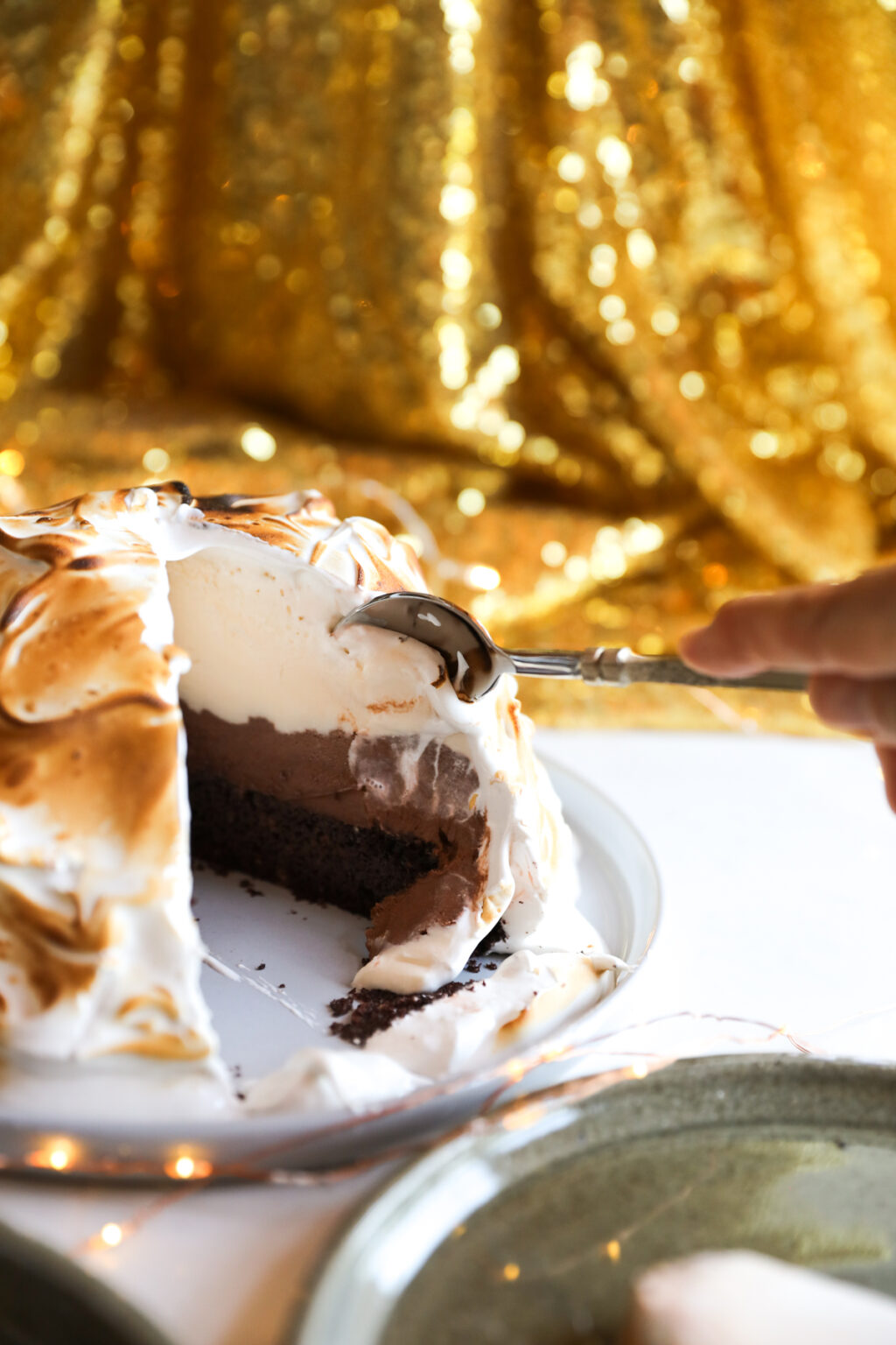 Easy Baked Alaska (Step-by-Step Recipe with Photos) - Just Easy Recipes