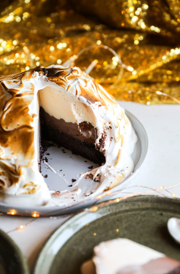 Easy Baked Alaska (Step-by-Step Recipe with Photos & Video) - Just Easy ...