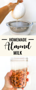 How to Make Homemade Almond Milk - Just Easy Recipes