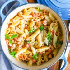 Leftover Roast Gammon, Gammon Pasta - Just Easy Recipes