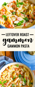 Leftover Roast Gammon, Gammon Pasta - Just Easy Recipes