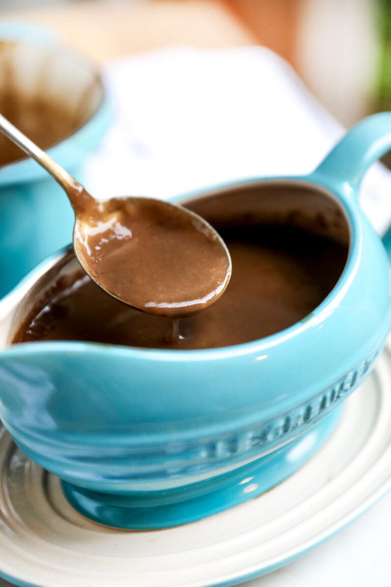 Homemade Beef Gravy from Scratch (with flour) - Just Easy Recipes