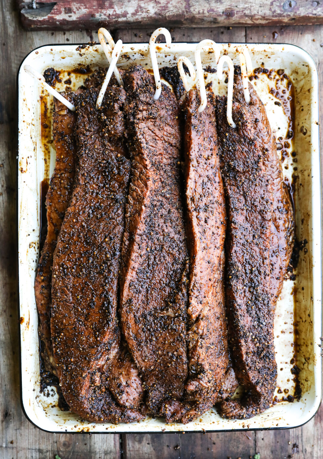 How to Make Traditional South African Biltong {Viral Video} - Just Easy ...