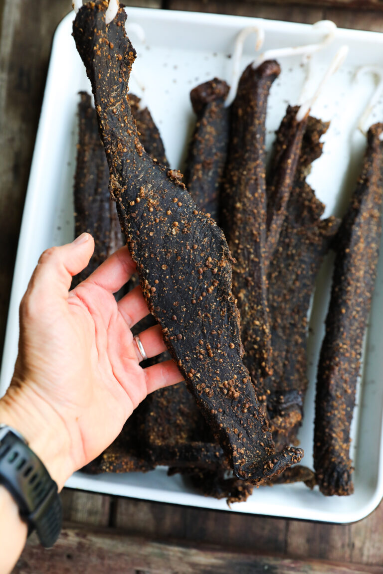 How to Make Traditional South African Biltong {Viral Video} - Just Easy ...