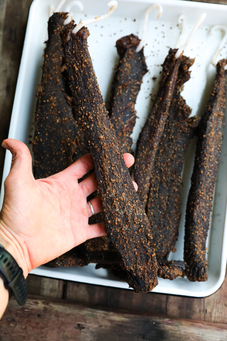 How to Make Traditional South African Biltong {Viral Video} - Just Easy ...