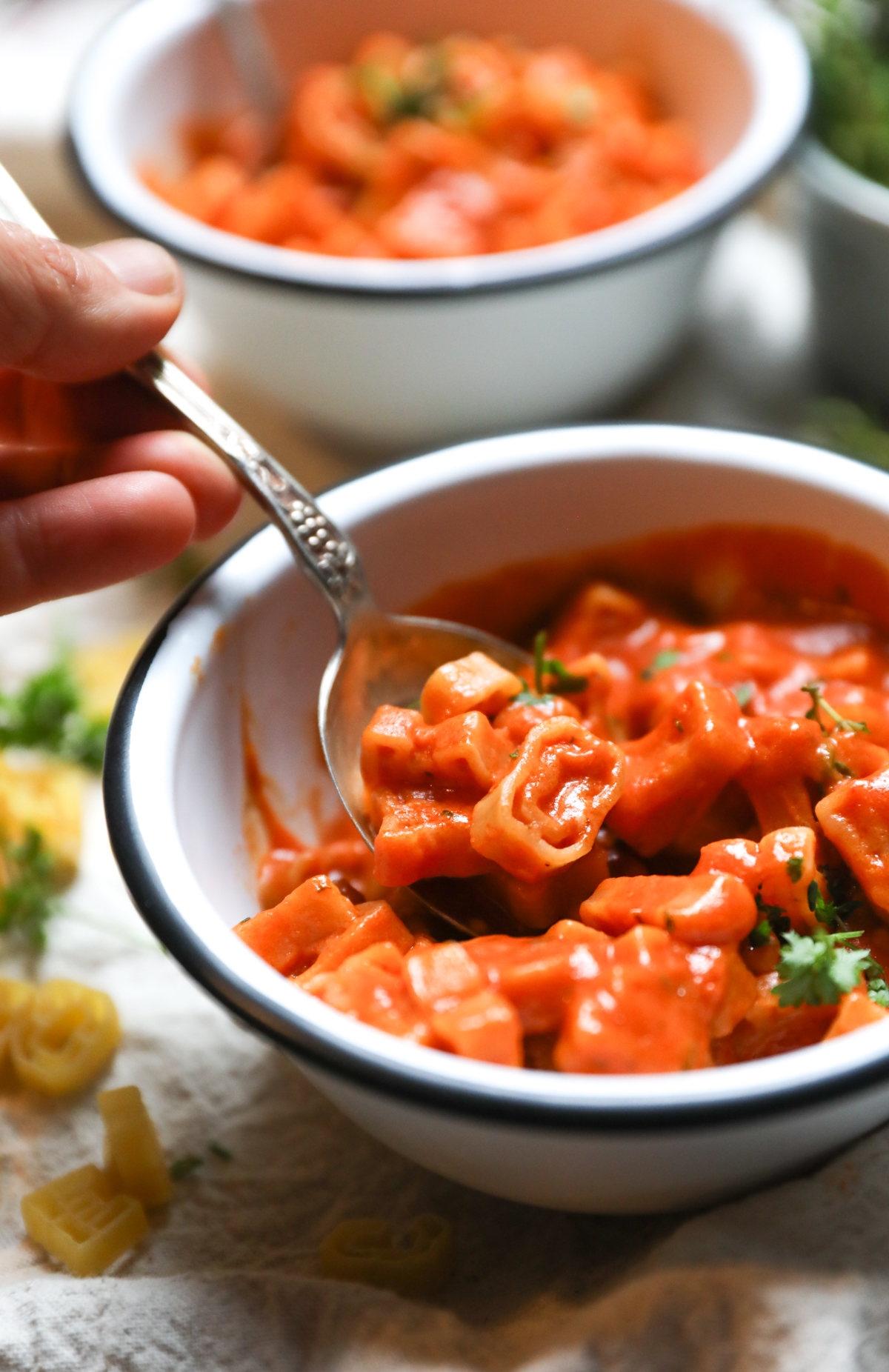 Creamy One-Pot Alphabet Tomato Pasta (Ready in 15 Minutes) - Just Easy ...